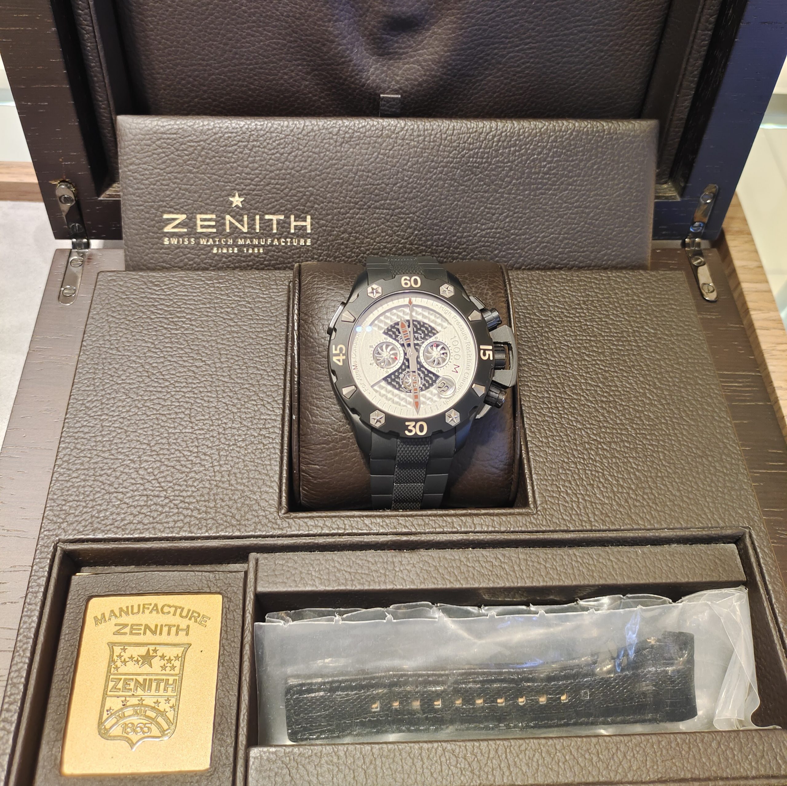 (B003) Zenith X-Treme Defy Oversized 48mm 96.0525.4000/21.C648 ...