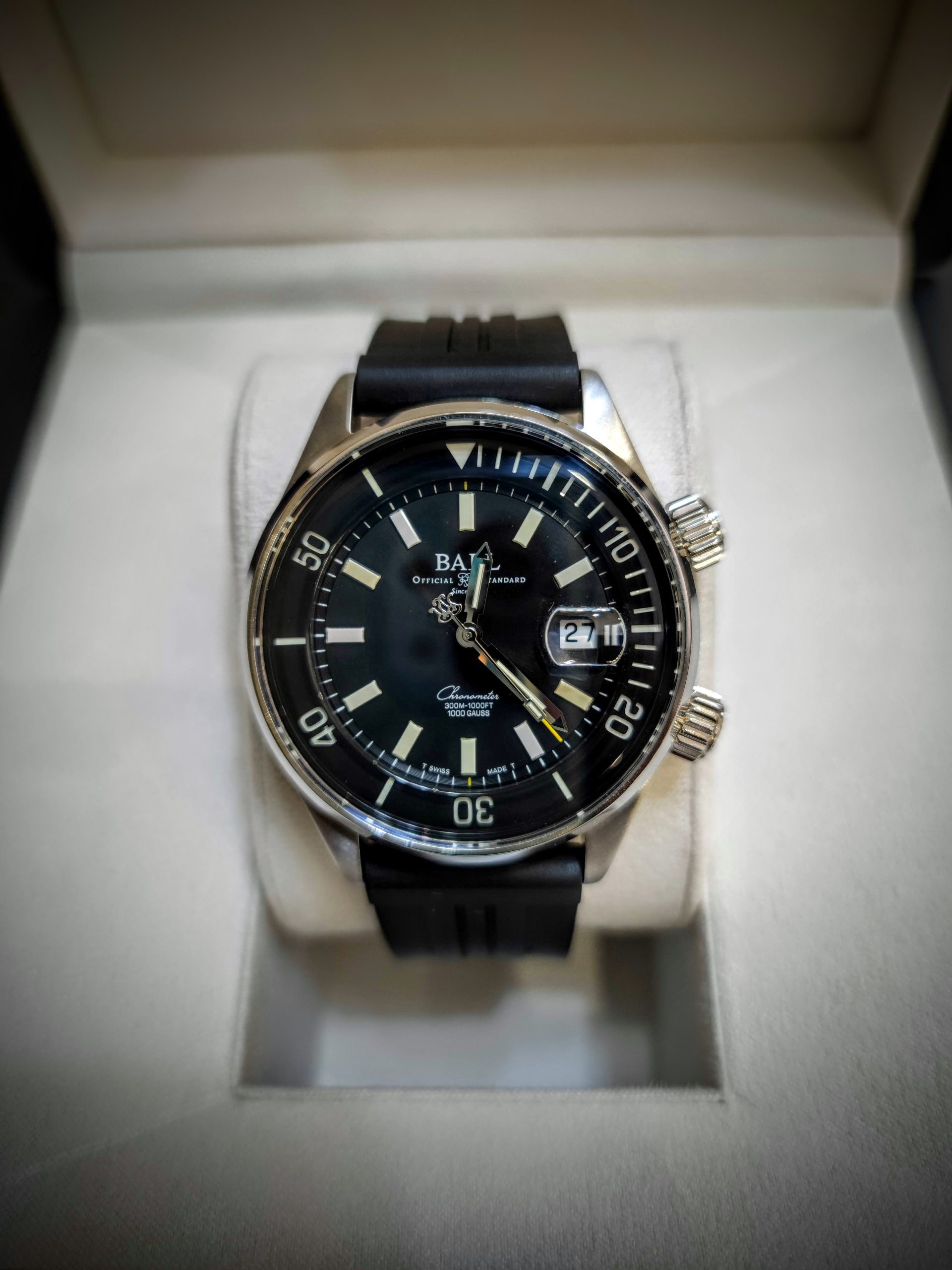 BALL WATCH ENGINEER MASTER II DIVER CHRONOMETER LIMITED EDITION DM2280A ...