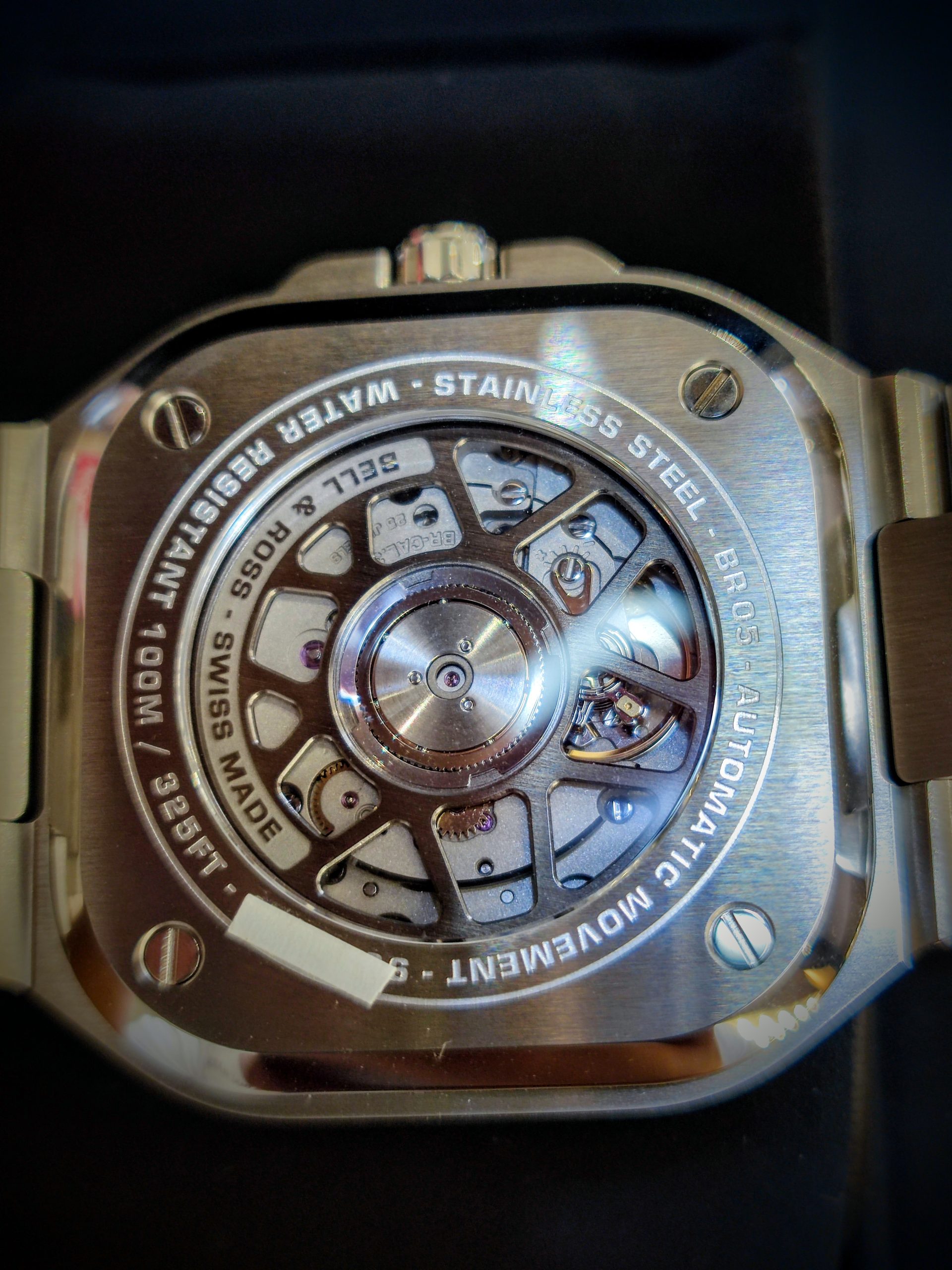 (B2597) BELL&ROSS BR05 COPPER BROWN DIAL 40MM BR05A-BR-ST/SST STAINLESS ...