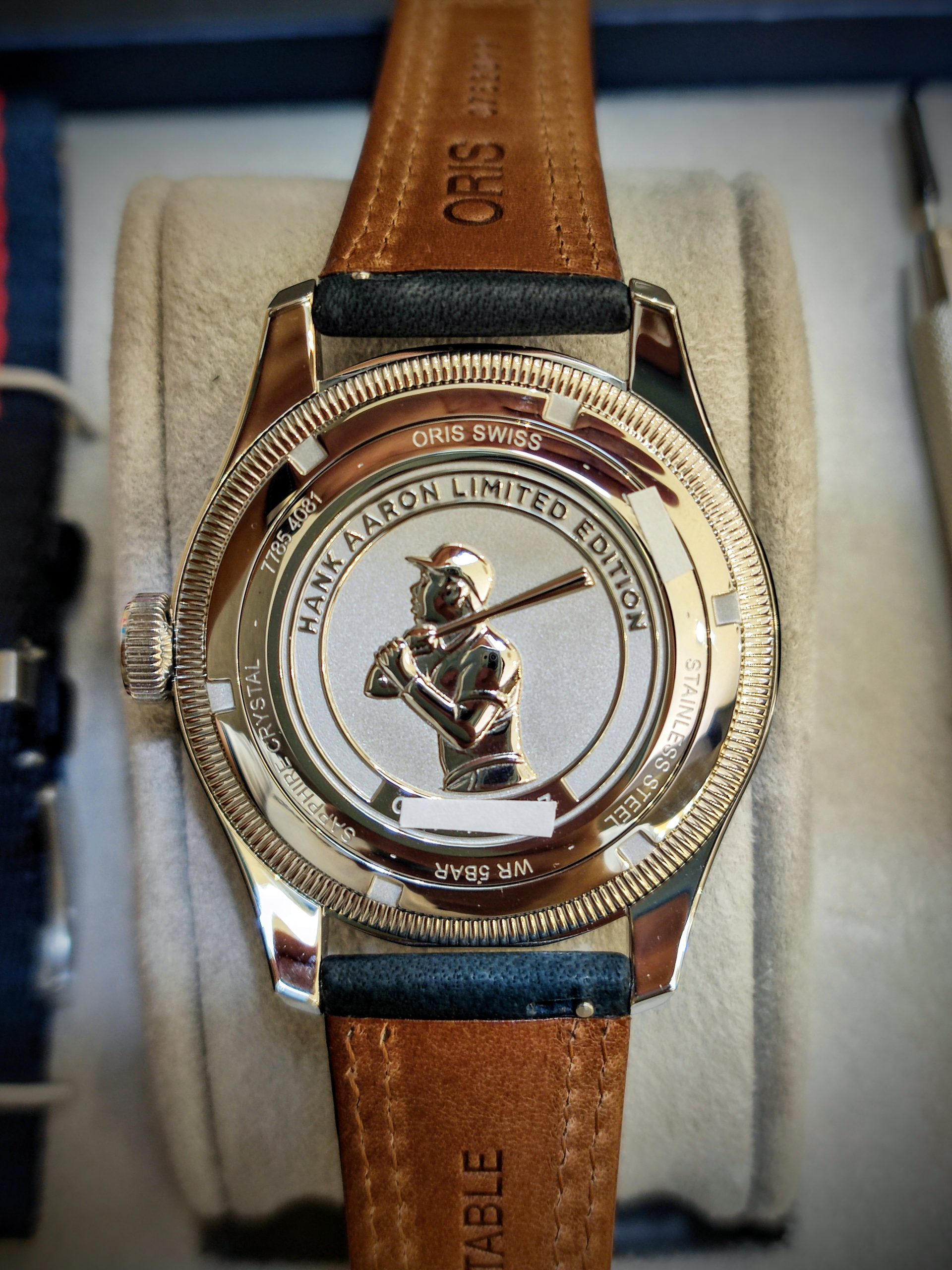 ORIS BIG CROWN POINTER DATE HANK AARON LIMITED EDITION 754 7785 4081 ...